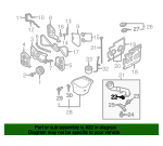 1987-2021 Subaru Oil Filler Tube O-Ring 806922120 | Subaru Parts Store