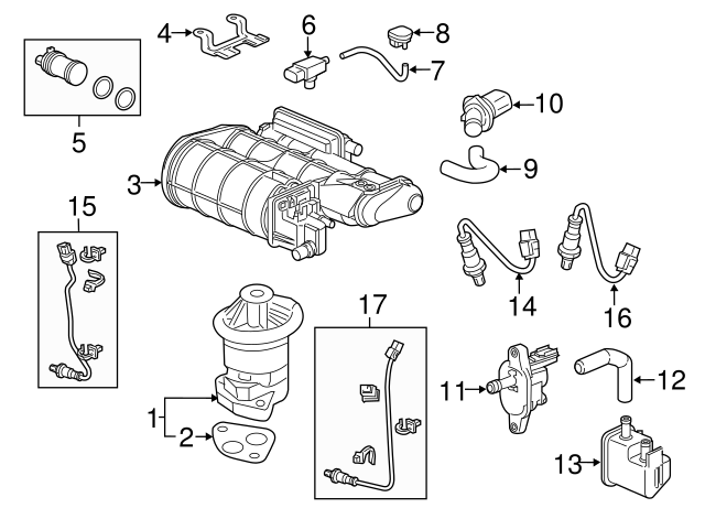 2014-2020 Acura Joint, Purge 36166-5G0-A01 | OEMAcuraPart