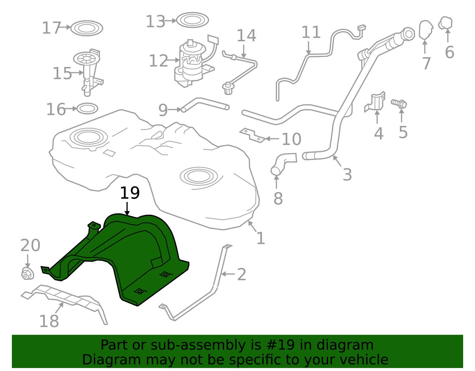 2019-2020 Infiniti QX50 Heat Shield 17285-5NA0A | INFINITI OF WEST CHESTER