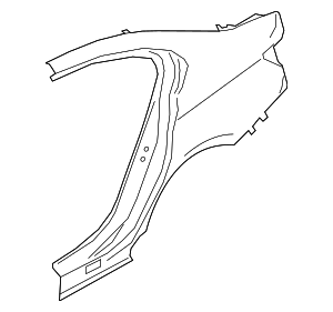 Genuine BMW 41-00-7-493-267 | Quarter Panel | FREE Shipping on Most ...