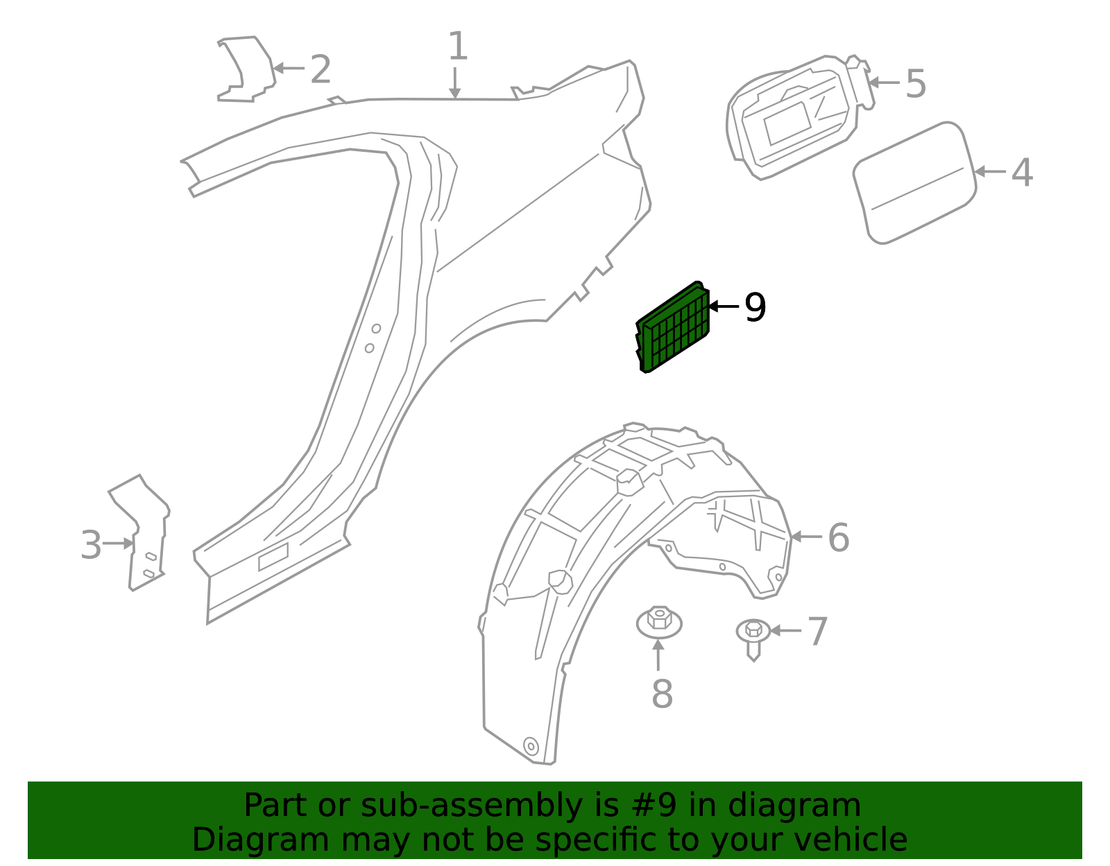 64229176945 - 2012-2025 BMW Pressure Vent (64-22-9-176-945) | BMW of ...