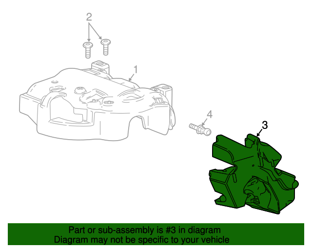 2017-2023 GM Sound Absorber 12687733 | GM Parts Center