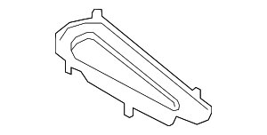 31352746 - Water Drain Panel - 2016-2020 Volvo XC90 | Volvo OEM Parts ...