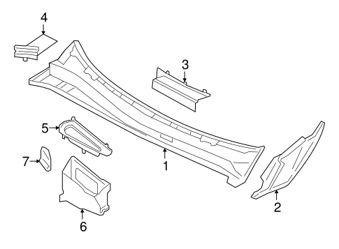 Cowl for 2018 Volvo XC90 | Euro Parts 4 Less