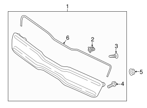 86358-3K000 - Opener Assembly Bolt 2014-2019 Kia | Kia.Parts Store