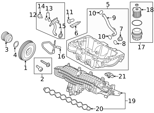 2022-2023 Volvo Intake Manifold 32257847 | TascaParts.com