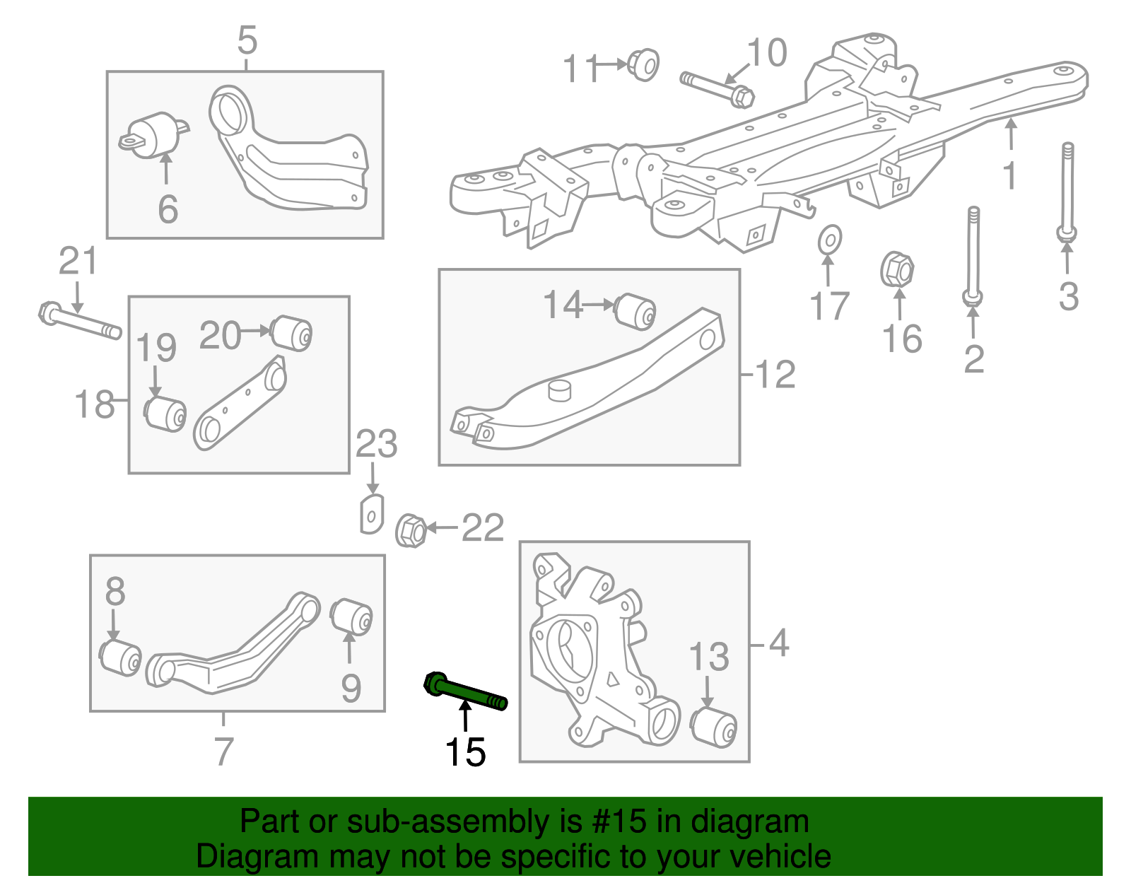 2011-2025 GM M12x1.75x90 Multi-Purpose Bolt 11609607 GM | GMPartsDirect.com