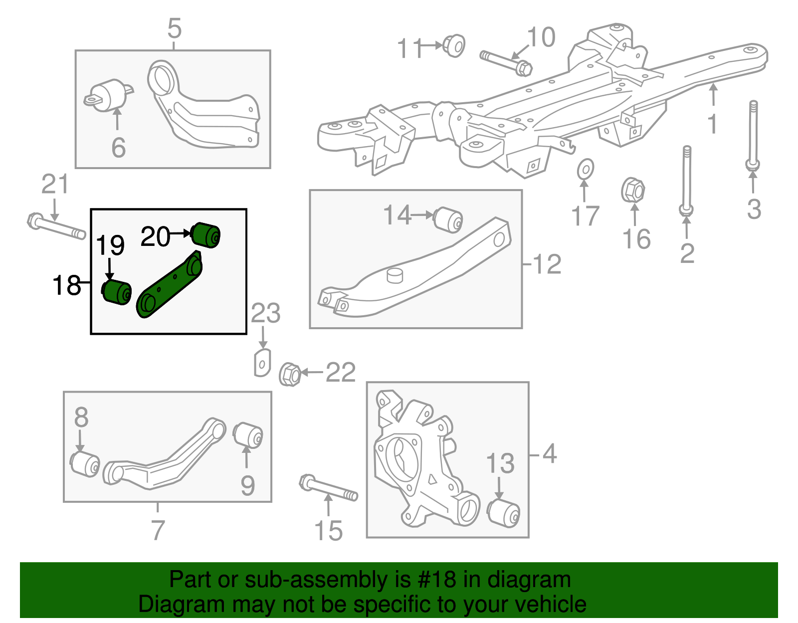 2010-2020 GM Suspension Stabilizer Bar Link 13219171 | OEM Parts Online