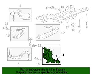 2013-2020 GM Suspension Knuckle - Driver's Side (LH) 23432048 ...