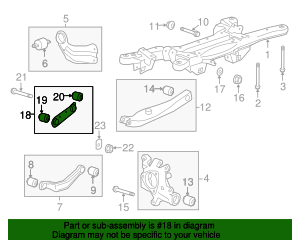 2010-2020 GM Suspension Stabilizer Bar Link 13219171 GM | GMPartsDirect.com