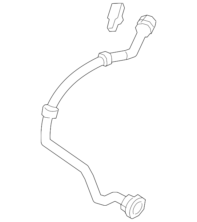 2019-2024 Audi Q3 Secondary Air Injection Pump Hose 5QN-131-128-G | OEM ...