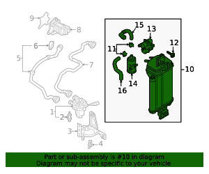 3QF-201-797-D - Vapor Canister 2022-2024 Audi Q3 | AutoNationParts.com