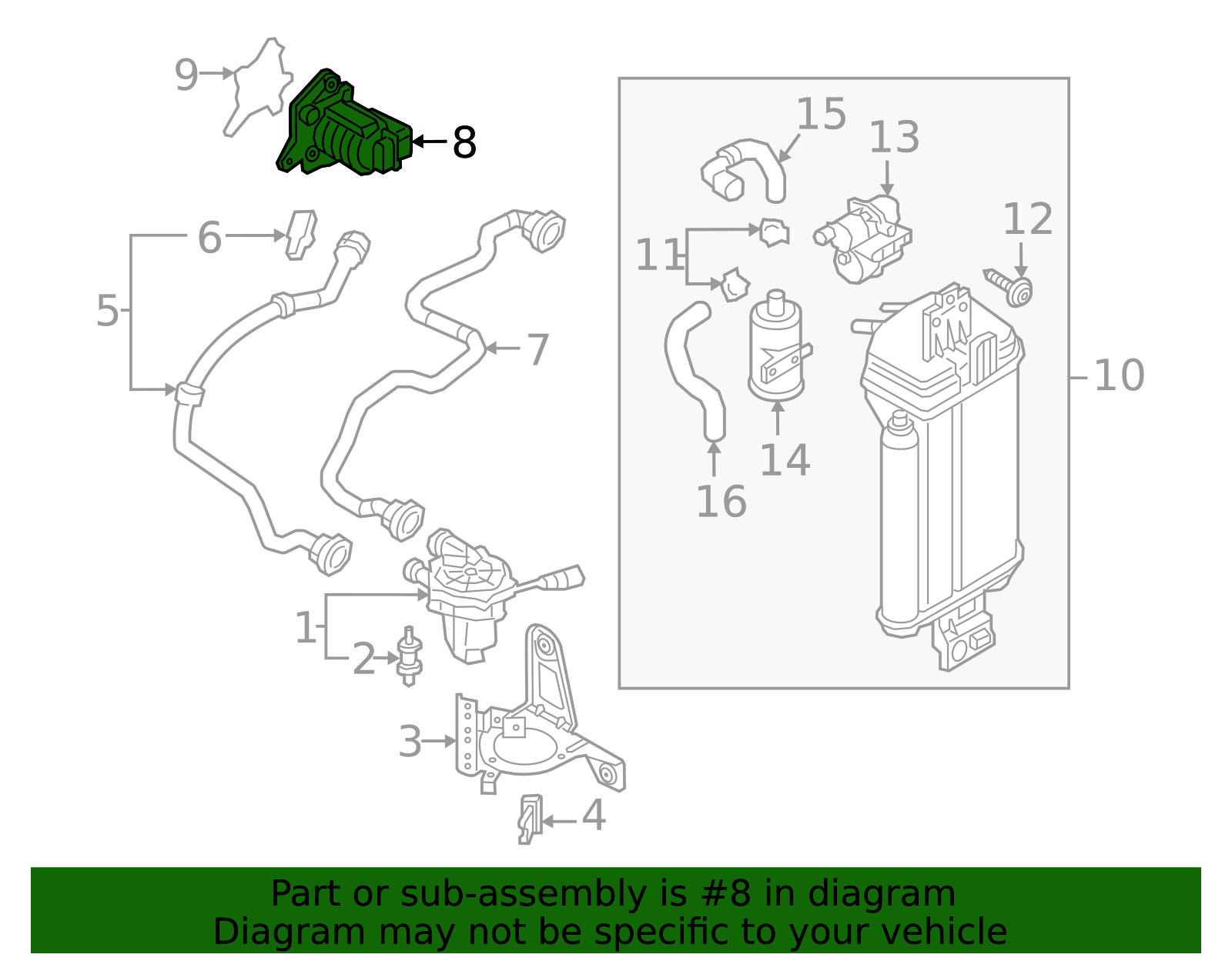 06K-131-097-AA - Secondary Air Injection Control Valve 2016-2024 Audi ...