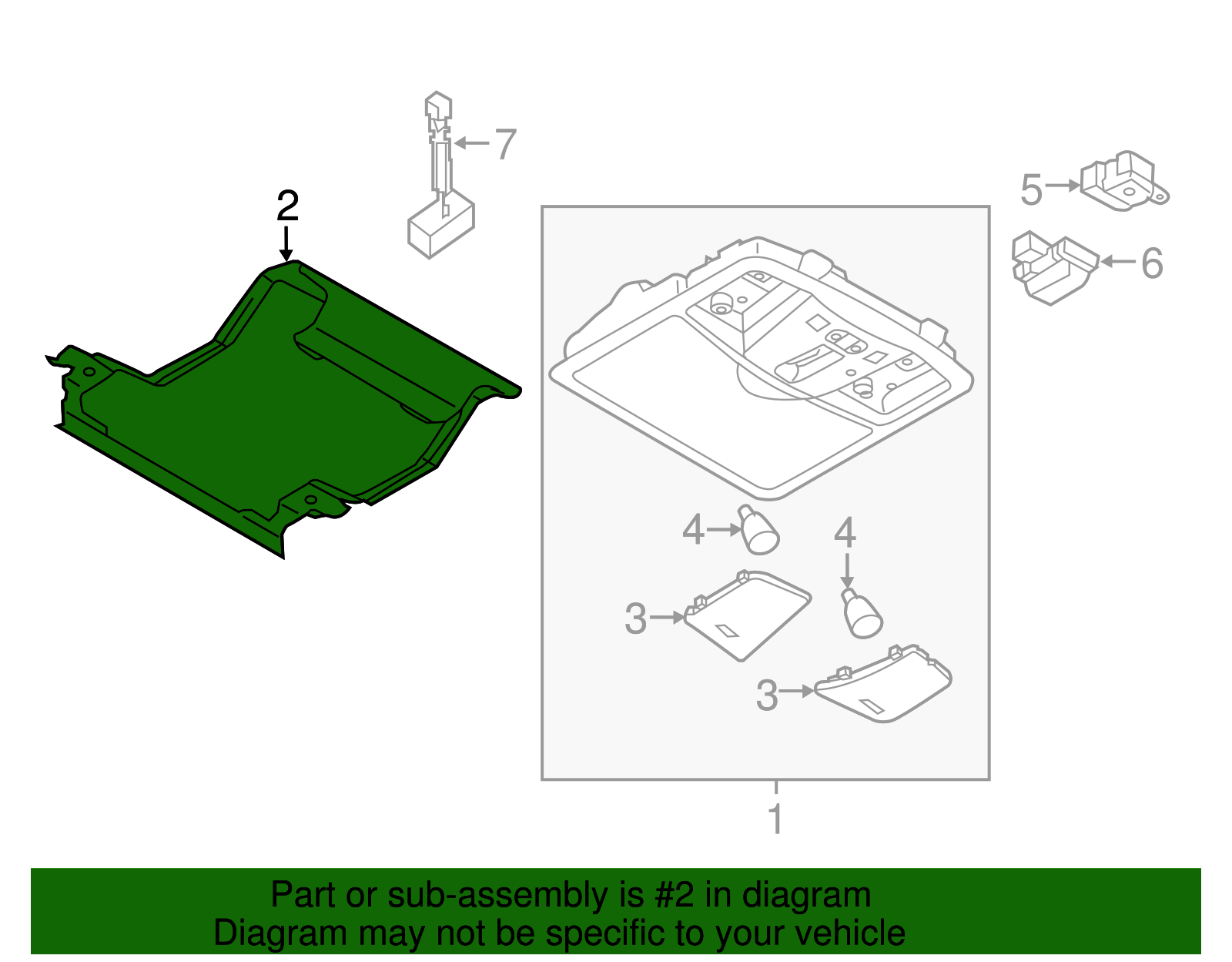 2018-2024 Nissan Armada Mount Bracket 26439-6GW1A | Temecula Nissan Parts