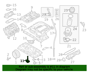 06M-907-660-A - Oil Level Sensor 2018-2024 Audi | Audi OEM Parts