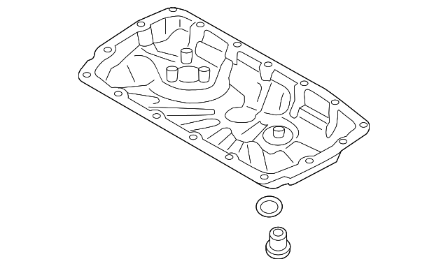 2018-2025 Audi Oil Pan 06M-103-602-P | Audi Midwest