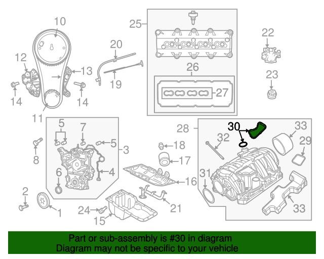53032448AC - PCV Valve Grommet - 2009-2023 Mopar | Mopar Parts Canada