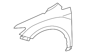 53811-0T020 - Fender - 2009-2015 Toyota Venza | OEM Genuine Toyota Parts