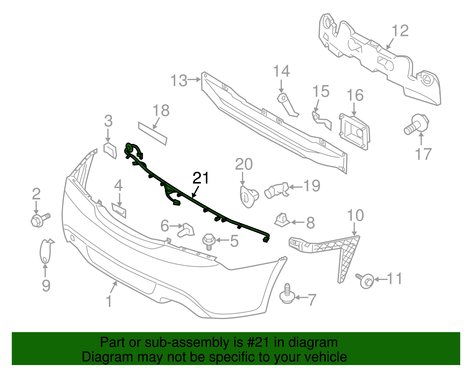 2013-2016 Hyundai Genesis Coupe Wire Harness 91890-2M070 | OEM Parts Online