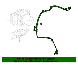 52751-B8100 - ABS Wheel Speed Sensor 2011-2021 Kia | Kia.Parts Store