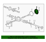 2019-2021 GM Rear Axle Housing Cover 84446288 | GMPartsDirect.com