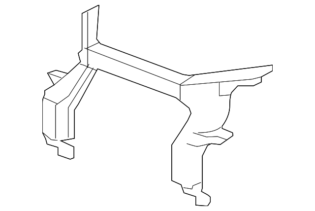 Genuine OEM Front End Upper Tie Bar Support Part# 22818030 Fits 2007 ...
