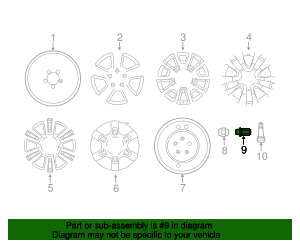 90942-A1001 - Wheel Lug Nut 2012-2022 Toyota | Longo Toyota Parts