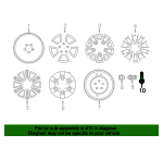 Genuine Toyota Tire Valve Stem part# 90080-45006 for 1984-2024 Toyota ...