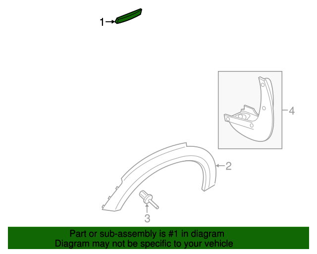 51-13-9-810-465 - Upper Molding - 2011-2016 Mini | BMWPartsHub