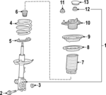Buy OEM Lexus Suspension Parts Online | Longo Lexus Parts