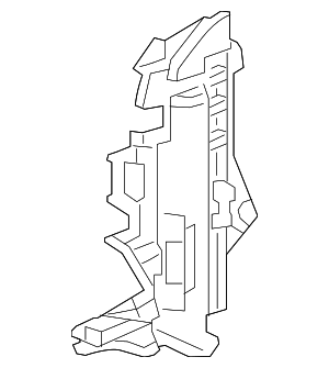 71104-TR3-A50 - 2013-2015 Honda Civic - Duct R Front Bumper Side ...