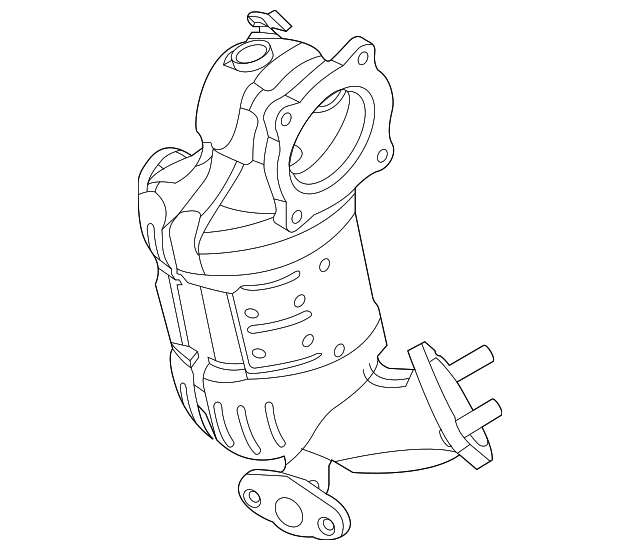 28500-2MAE0 - Catalytic Converter - 2021-2023 Hyundai | hyundaiparts