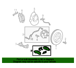 2014-2020 GM Front Disc Brake Pad Set 84320501 | OEM Parts Online