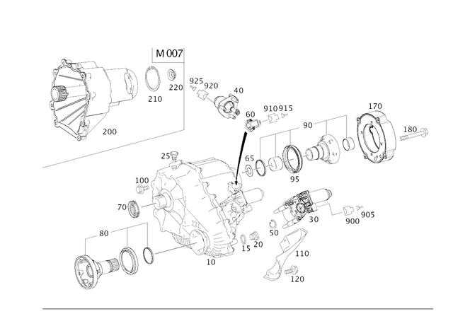 164-280-00-67 - Vibration Absorber 2007-2011 Mercedes-Benz ML63 AMG ...