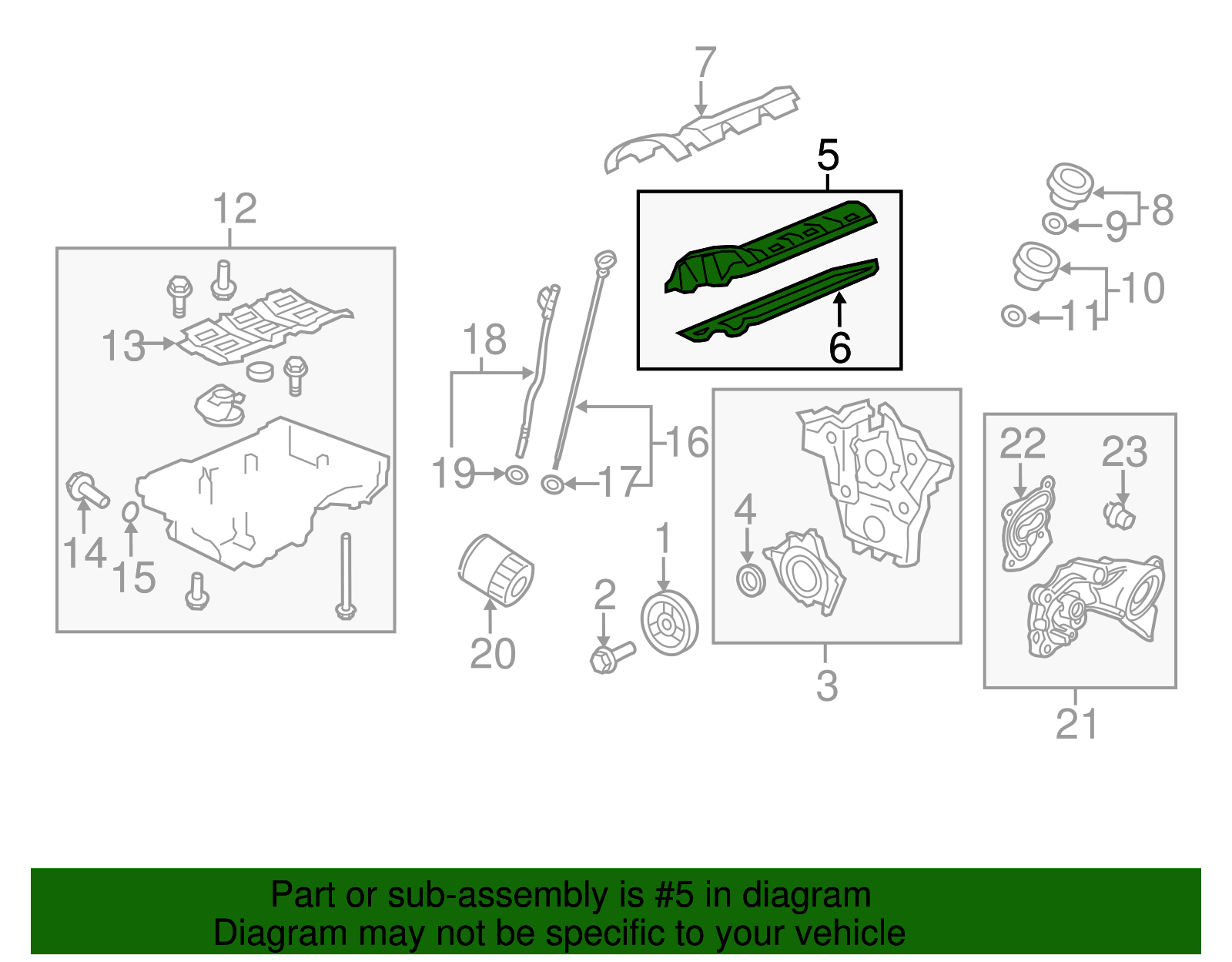 12688702 - Passenger Side Camshaft Cover 2013-2024 GM | Big 3 Auto Parts