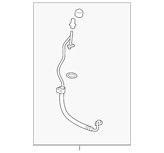 97762-1U200 - Discharge Hose - 2010-2012 Hyundai Santa Fe | World OEM ...