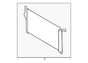 Genuine Condenser for 2010-2012 Hyundai Santa Fe | Part# 97606-1U100-AS ...