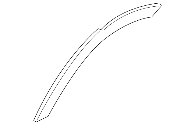 2007-2012 Hyundai Veracruz Wheel Opening Molding 87741-3J000 | QuirkParts
