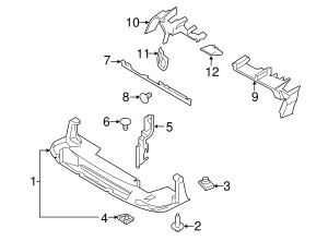 Ford Dealership 2015-2019 Ford Lower Deflector CK4Z-17626-A | Ford ...