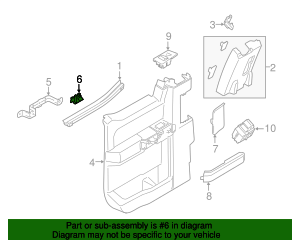 -W719229-S300 - Door Trim Panel Clip - 2015-2020 Ford F-150 | Eastgate ...