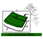 42782816 - Windshield 2021-2025 Chevrolet Trailblazer | GM Parts Warehouse