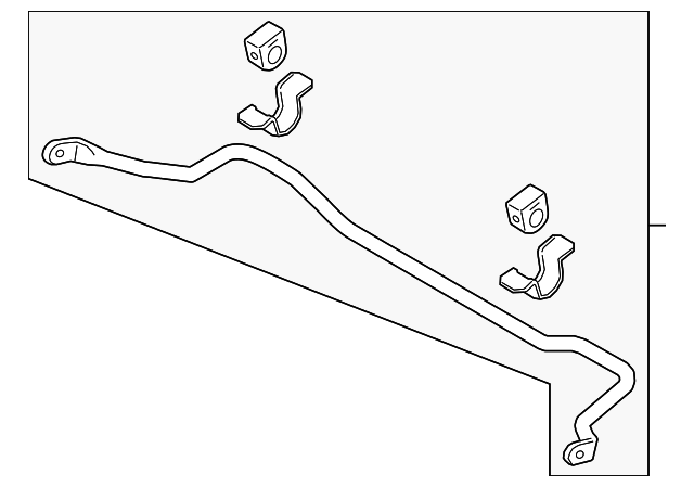 2021-2024 Ford Bronco Stabilizer Bar MB3Z-5482-X | OEM Parts Online
