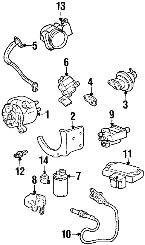 EGR System for 1997 Pontiac Firebird | GMPartsDirect.com