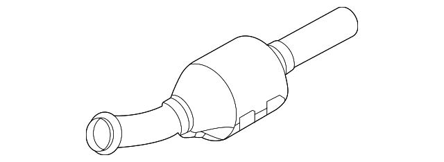 2021-2024 Ford Bronco Sport Catalytic Converter LX6Z-5E212-KQ | Ford ...