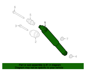 2015-2020 Ford Shock Absorber FK4Z-18125-A | OEM Parts Online