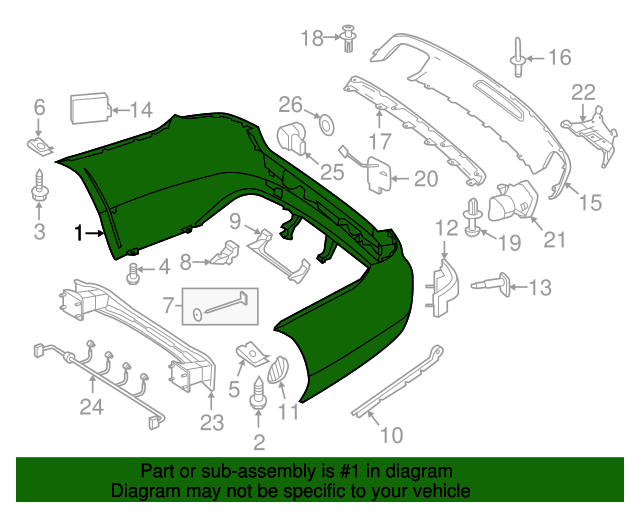 2012-2014 Mercedes-Benz Bumper Cover 218-880-04-40-9999 | MB OEM Parts