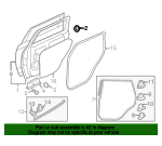 2011-2022 Mitsubishi Door Shell Plug MU670003 | MitsubishiParts.com
