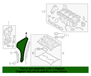 2011-2020 Kia Timing Chain 24321-2G111 | TascaParts.com
