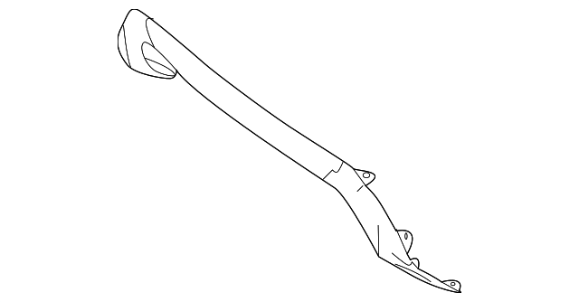 2016-2019 Mercedes-Benz Upper Trim Panel 253-885-24-25 | MB OEM Parts