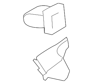 2015-2020 Chevrolet Black Driver Side Air Inlet Grille Panel Extension ...